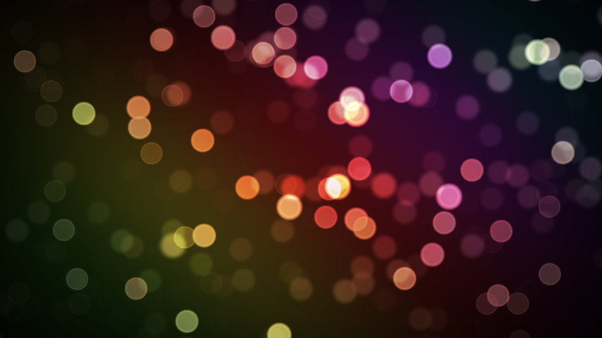 Abstract Rainbow Colors Bokeh Lights Loop Background | Lab01 Free Stock ...